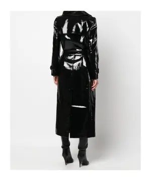 Saint Laurent Double-breasted Belted Trench Coat