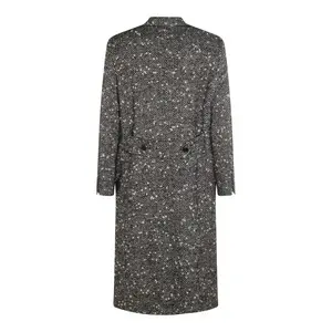 Dolce & Gabbana Single-breasted Herringbone Coat