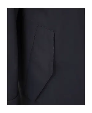 Zegna Single-breasted Coat - Black