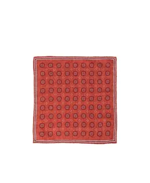 Brunello Cucinelli Printed Silk Scarf - Brown