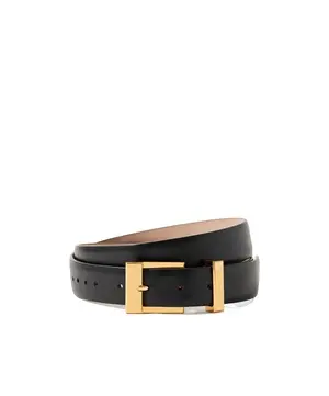 Khaite Manhattan Belt - Black