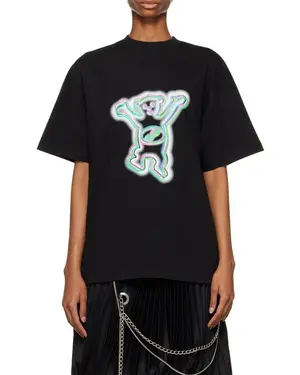 We11Done Teddy Print T-shirt