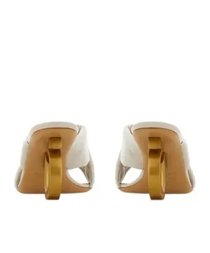 FERRAGAMO Zilda 70 Gancini Heel Sandals