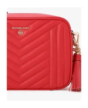 Michael Kors Quilted Logo Shoulder Bag