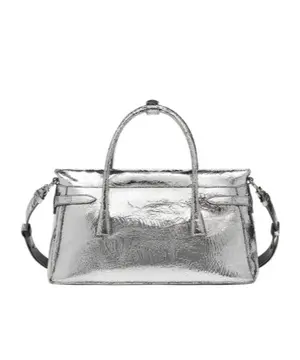 MAISON MARGIELA 5ac East West Medium Handbag - Silver