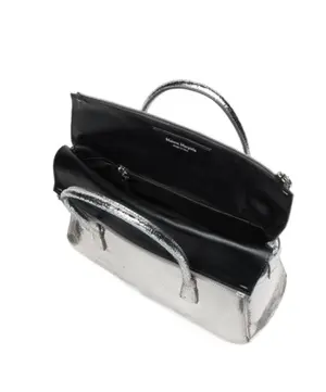 MAISON MARGIELA 5ac East West Medium Handbag - Silver