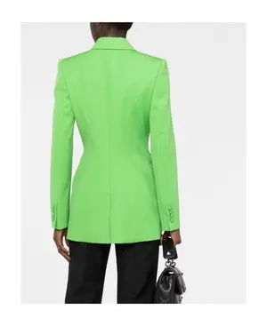 Alexander McQueen Peak Lapel Double-breasted Blazer