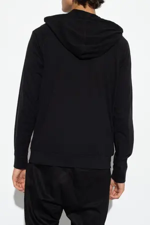 Paul Smith Zip Lounge Hoodie With Stripe Detail