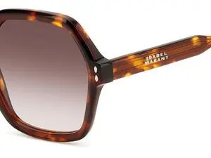 Isabel Marant Étoile Geometric Frame Sunglasses - Brown