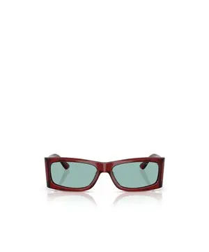 Prada Rectangular Frame Sunglasses - Blue