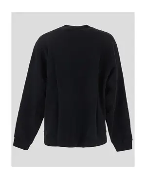 AMBUSH Stopper Detailed Long Sleeve Sweatshirt - Black