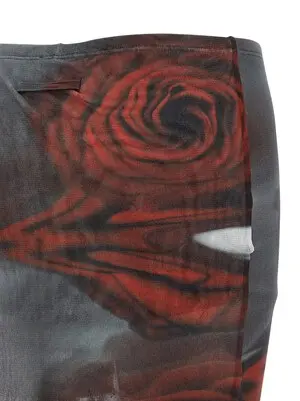 JEAN PAUL GAULTIER Printed Mini Skirt