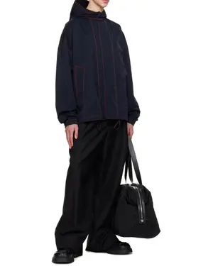 Bottega Veneta Drawstring Hood Casual Jacket