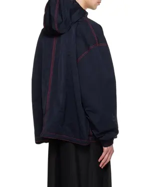 Bottega Veneta Drawstring Hood Casual Jacket