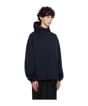 Bottega Veneta Drawstring Hood Casual Jacket
