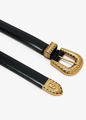 Valentino Garavani Vlogo Signature Buckled Belt