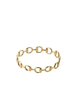 Gucci Horsebit 18k Gold Bracelet - Yellow