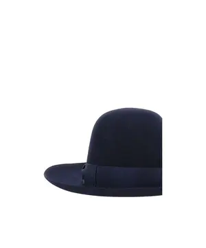 Borsalino Alessandria Medium-brim Hat - Black