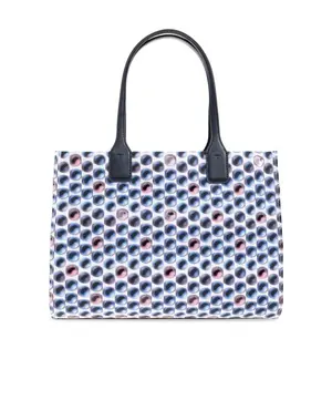Tory Burch Logo Debossed Tote Bag