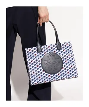 Tory Burch Logo Debossed Tote Bag