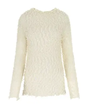 JIL SANDER Mesh Knitted Jumper
