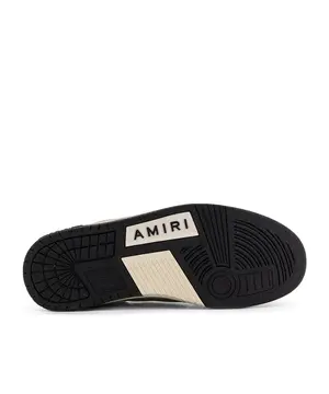 Amiri Lace-up Low-top Sneakers - Black