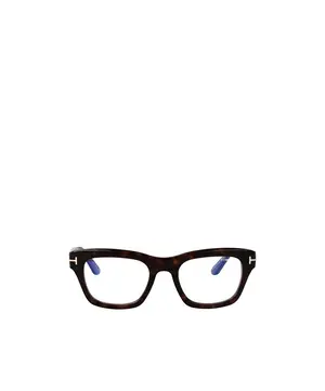 TOM FORD Rectangle Frame Eyeglasses - Black