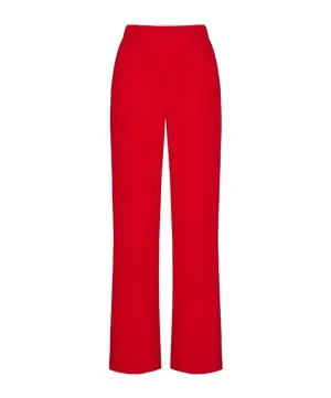 Valentino Garavani High Waist Cropped Trousers