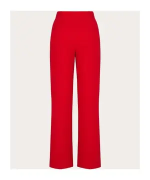 Valentino Garavani High Waist Cropped Trousers