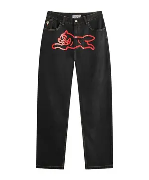 Icecream Embroidered Bottoms For Men