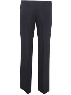 N.21 Low Waist Flared Trousers - Black