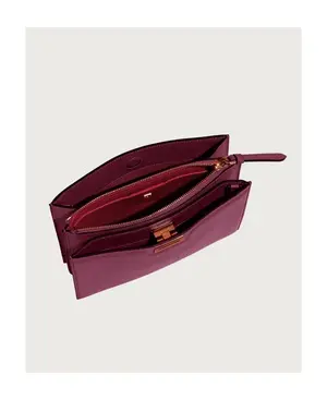 FERRAGAMO Trifolder Crossbody Bag