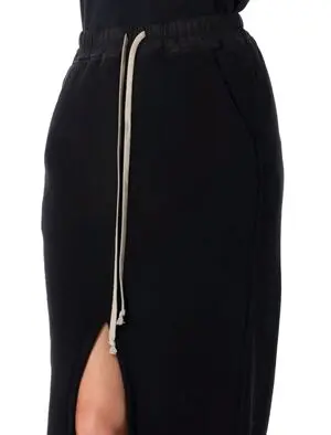 Rick Owens Phleg Pillar Maxi Skirt - Black