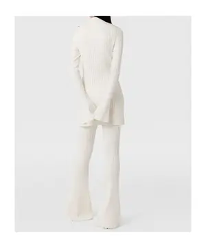 Stella McCartney Ribbed Knit Mini Dress With Button Details