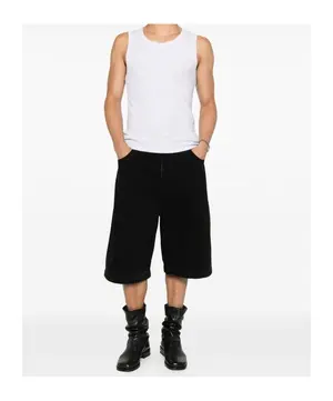 ENTIRE STUDIOS Elasticated-waistband Denim Shorts