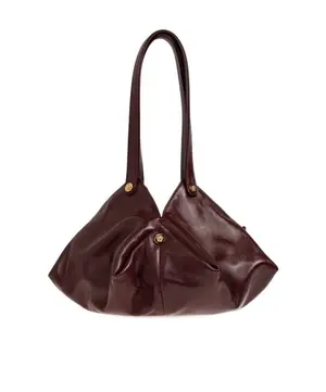 Versace Protea Shoulder Bag - Brown