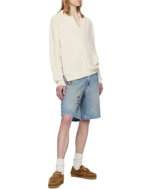 Isabel Marant Étoile Arnold V-neck Jumper - Ecru