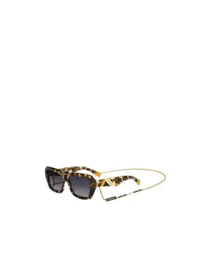 Missoni Chain-detail Square Sunglasses