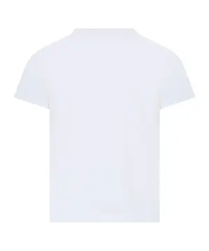 Moncler Kids Logo Patch Crewneck T-shirt