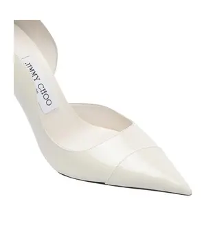 JIMMY CHOO Brigitte Patent Leather Pointed-toe Stiletto Pumps