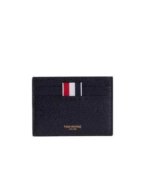 Thom Browne Logo Cardholder - Black