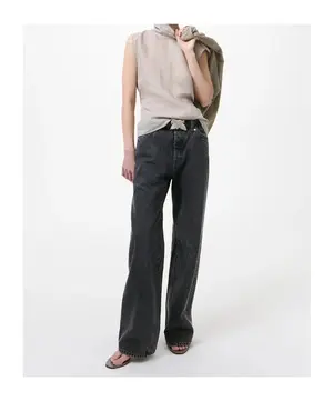 Our Legacy Treble Cut Wide Leg Jeans - Black