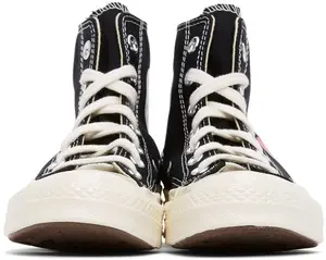 CONVERSE X COMME DES GARONS PLAY Chuck 70 High Top Sneakers