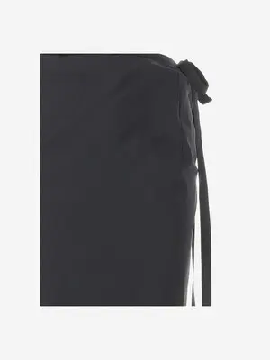 THE ROW Maxi Apron Skirt With Long Waist Straps