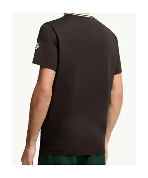 Moncler Monduck Logo Patch T-shirt - Black