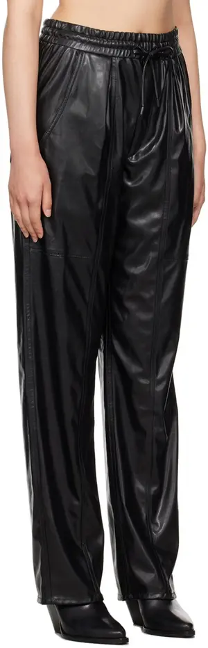 Isabel Marant Étoile Brina Faux-leather Trousers