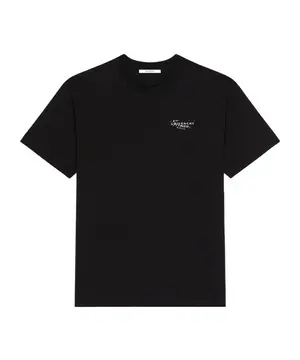 Givenchy Logo Printed Crewneck T-shirt - Black