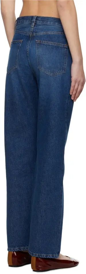 FRAME Le Jane Ankle Jeans In Dark Wash