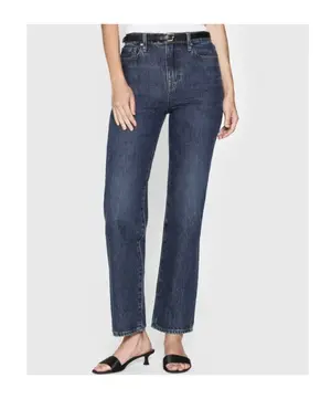 FRAME Le Jane Ankle Jeans In Dark Wash