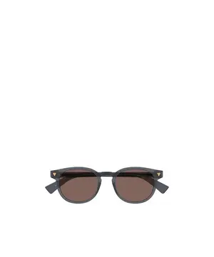Bottega Veneta Panthos Frame Sunglasses - Brown